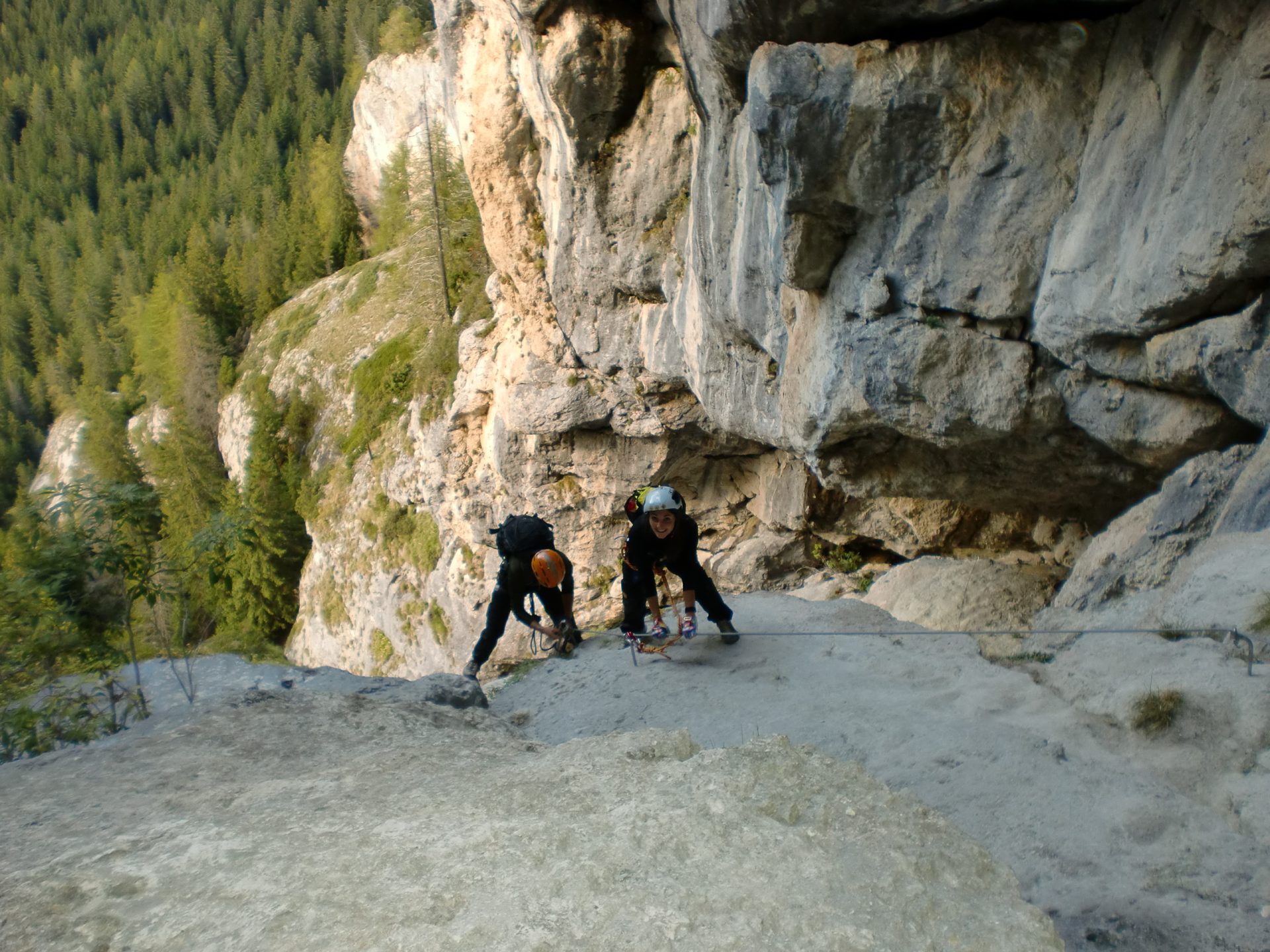 Via ferrata extreme level – Val di Fassa Mountain Guides